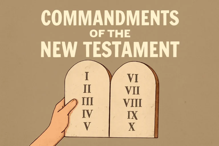 Commandments of the New Testament: Living by Jesus' Teachings