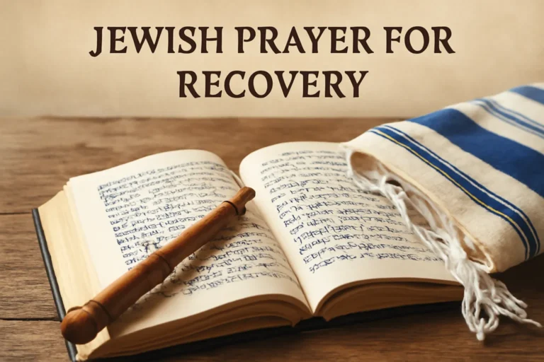 Jewish Prayer for Healing: Traditional Blessings and How to Pray