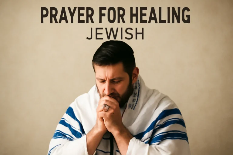 Jewish Prayer for Healing: Traditional Blessings and How to Pray